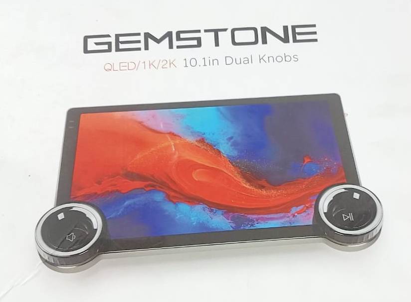GEMSTONE QLED 10.1 INCH CAR ANDRIOD DUAL KNOBS diamond